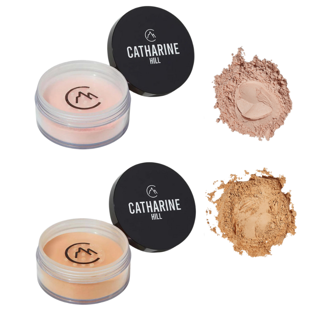 Pó Facial Solto Fixador HD com Efeito Matte - Catharine Hill | Shopee ...