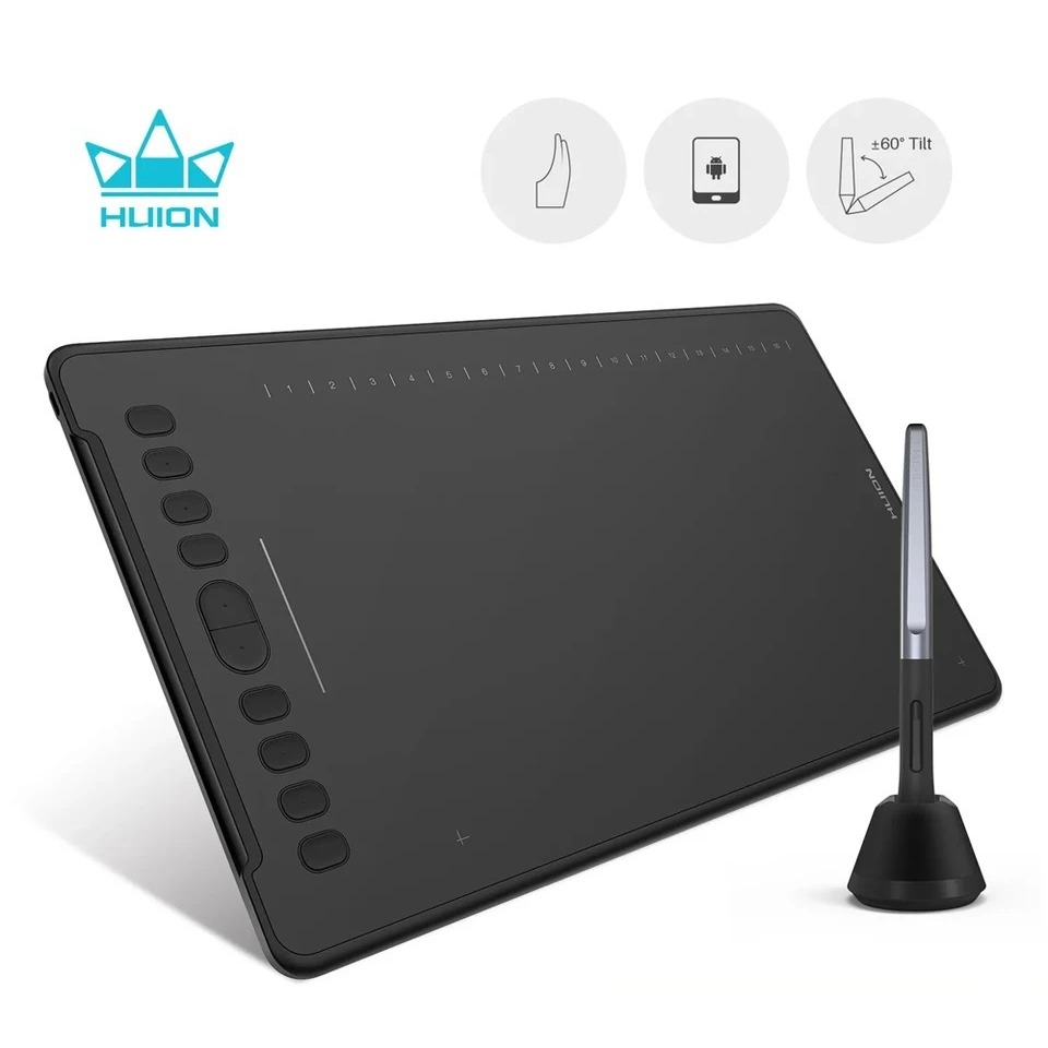 Mesa digitalizadora huion inspiroy h1161 | Shopee Brasil