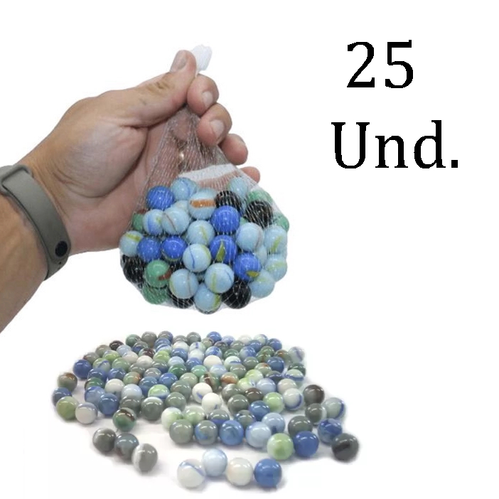 Kit de 25 berlindes leitosas | Shopee Brasil