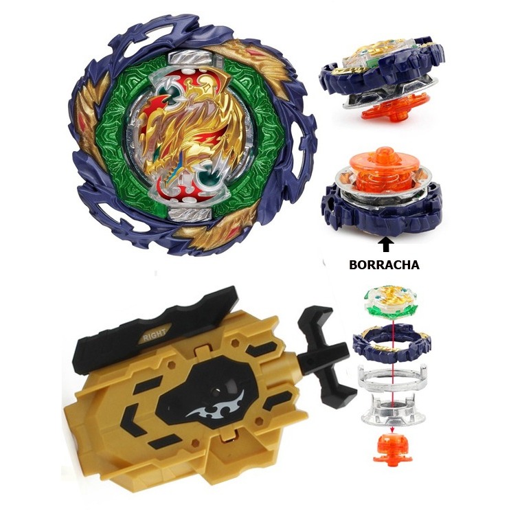 Beyblade Burst Dynamite B185 Vanish Fafnir .tp.kc-3+lançador | Shopee ...