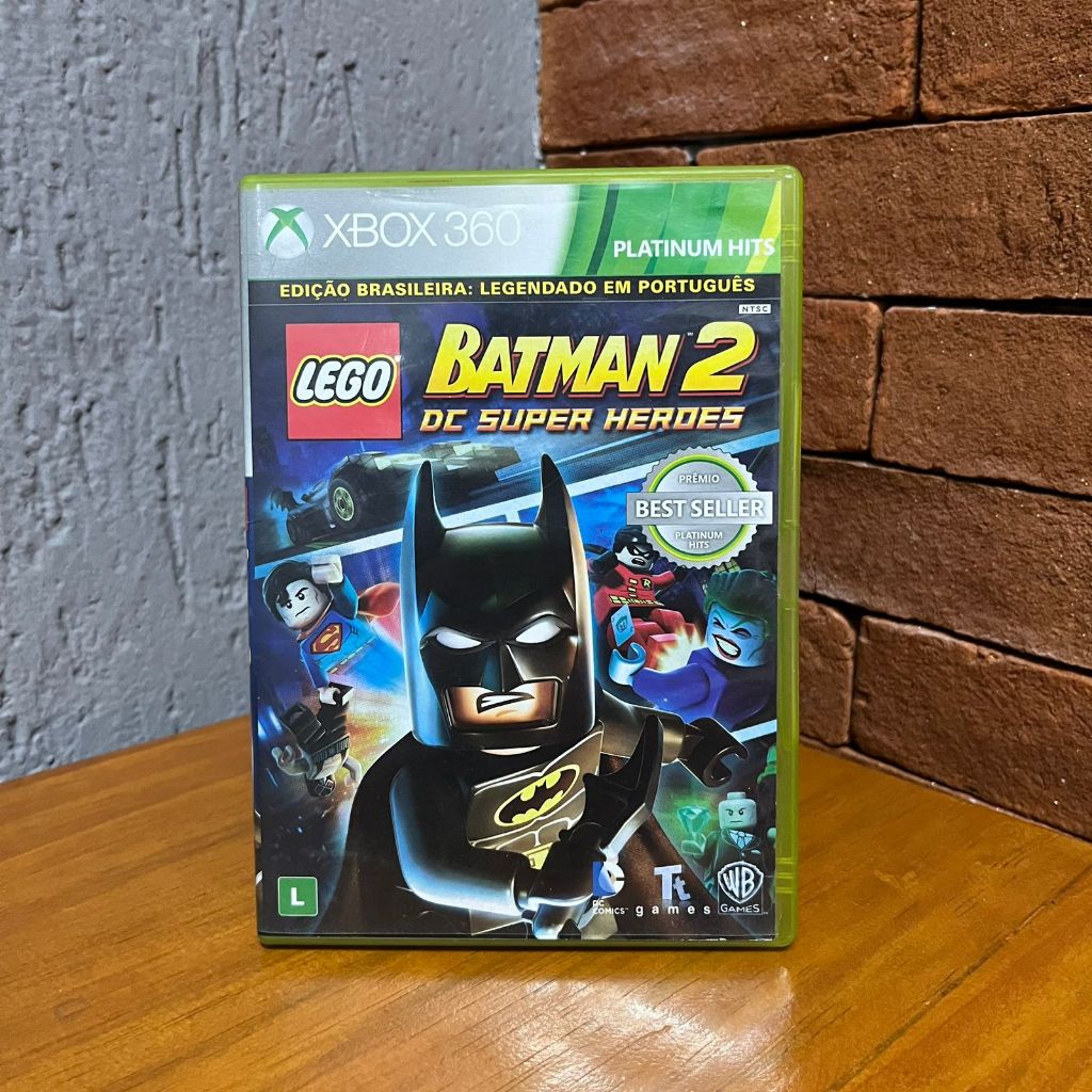 Jogo LEGO Batman 2 Xbox 360 Mídia Física Original (Seminovo) | Shopee ...