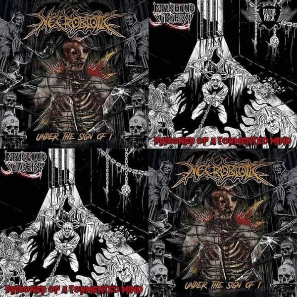 NECROBIOTIC / NAUSEOUS SURGERY - SPLIT CD (SLIPCASE) (SONGS FOR SATAN ...