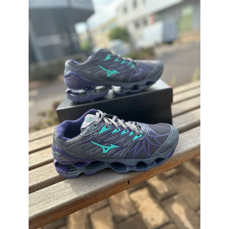 Tênis Mizuno pro 7, linha premium, prophecy wave conforto, masculino ...