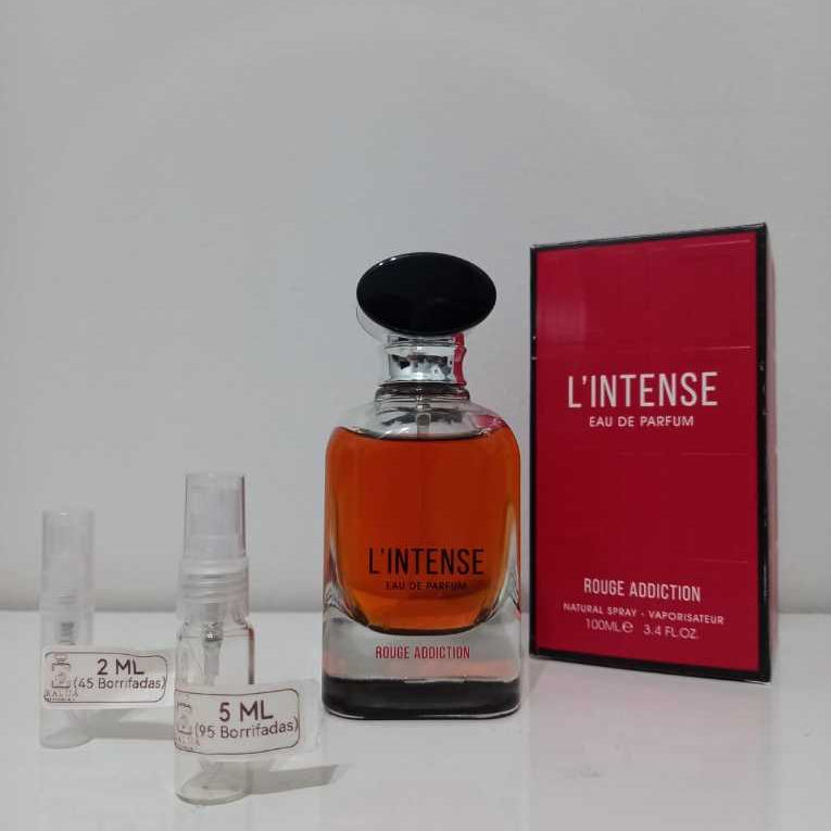 L'intense Rouge Addiction - Decant's de 2ml ou 5ml | Shopee Brasil