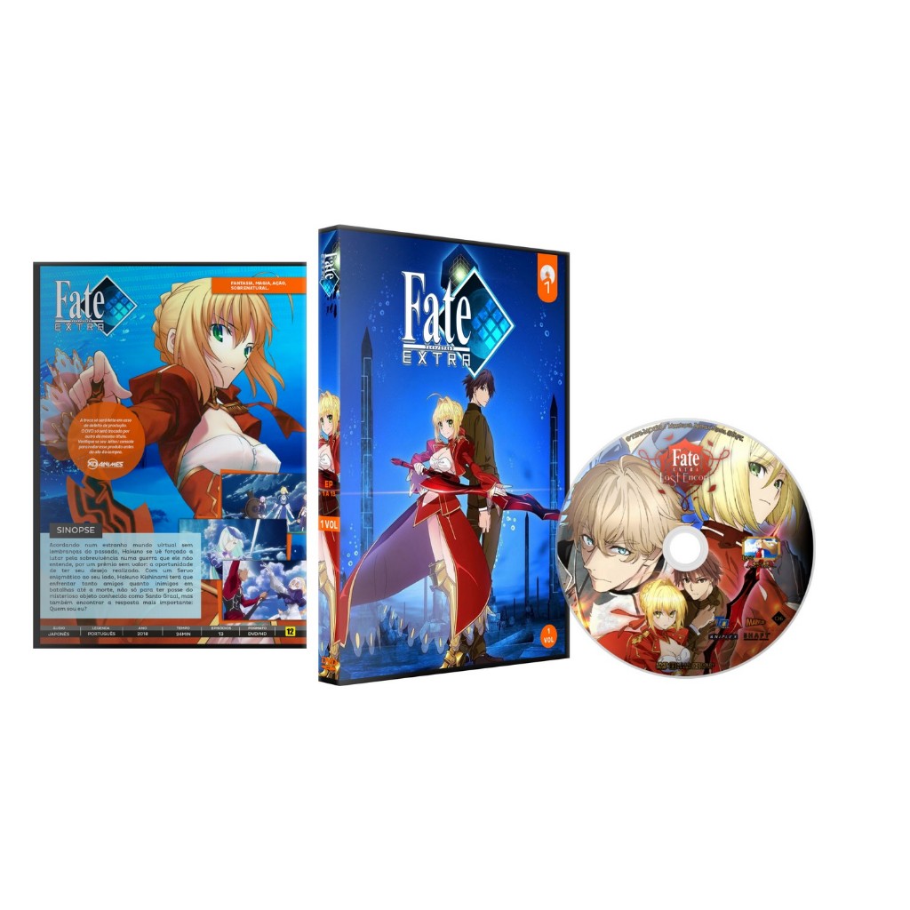 Dvd Fate / Extra: Last Encore Série Completa | Shopee Brasil