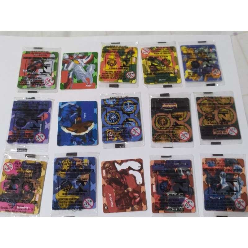 Cards Elma Chips Marvel Montaveis 15 unidades | Shopee Brasil