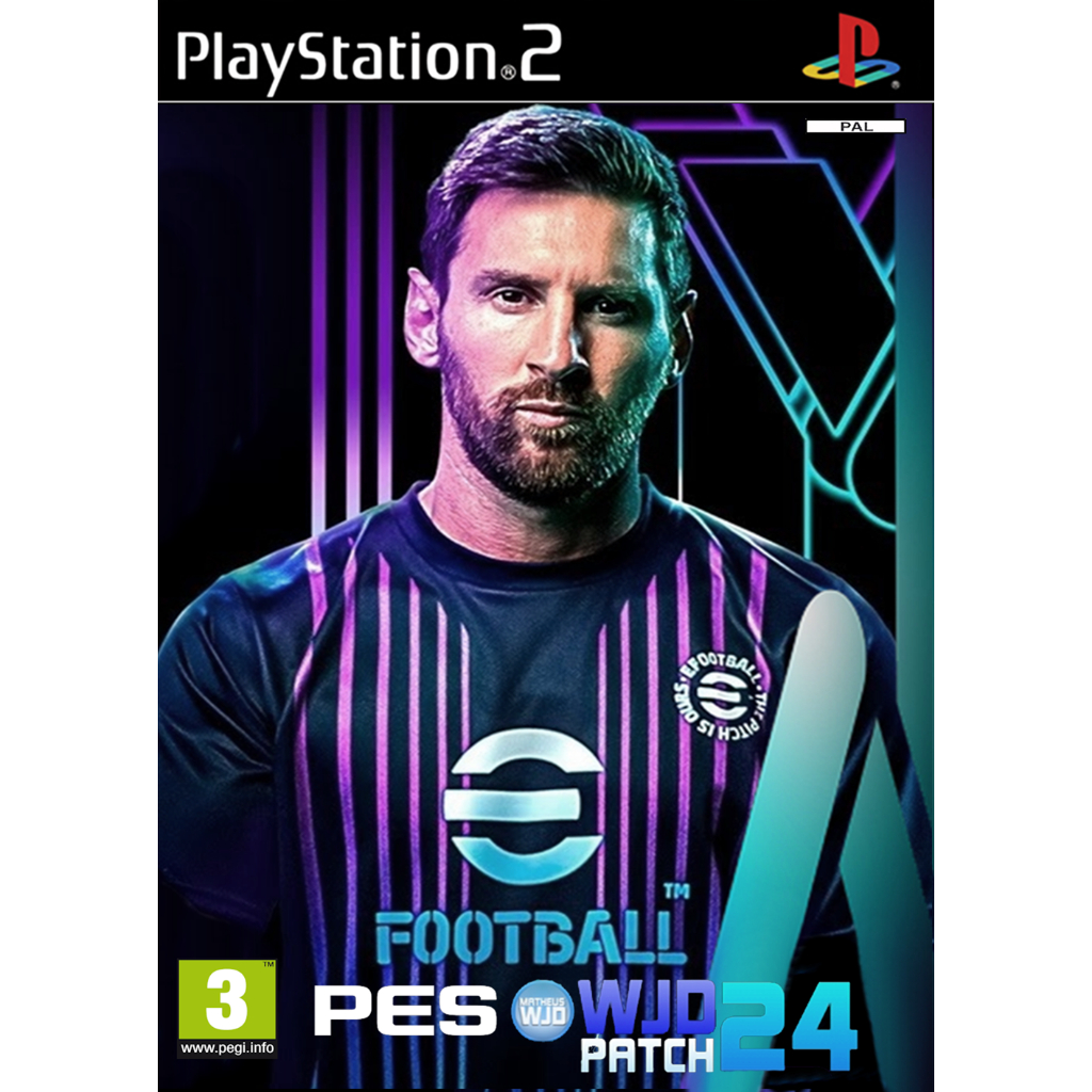 JOGO PES efootball 24 ABRIL 2024 - PS2 - 100% ATUALIZADO | Shopee Brasil