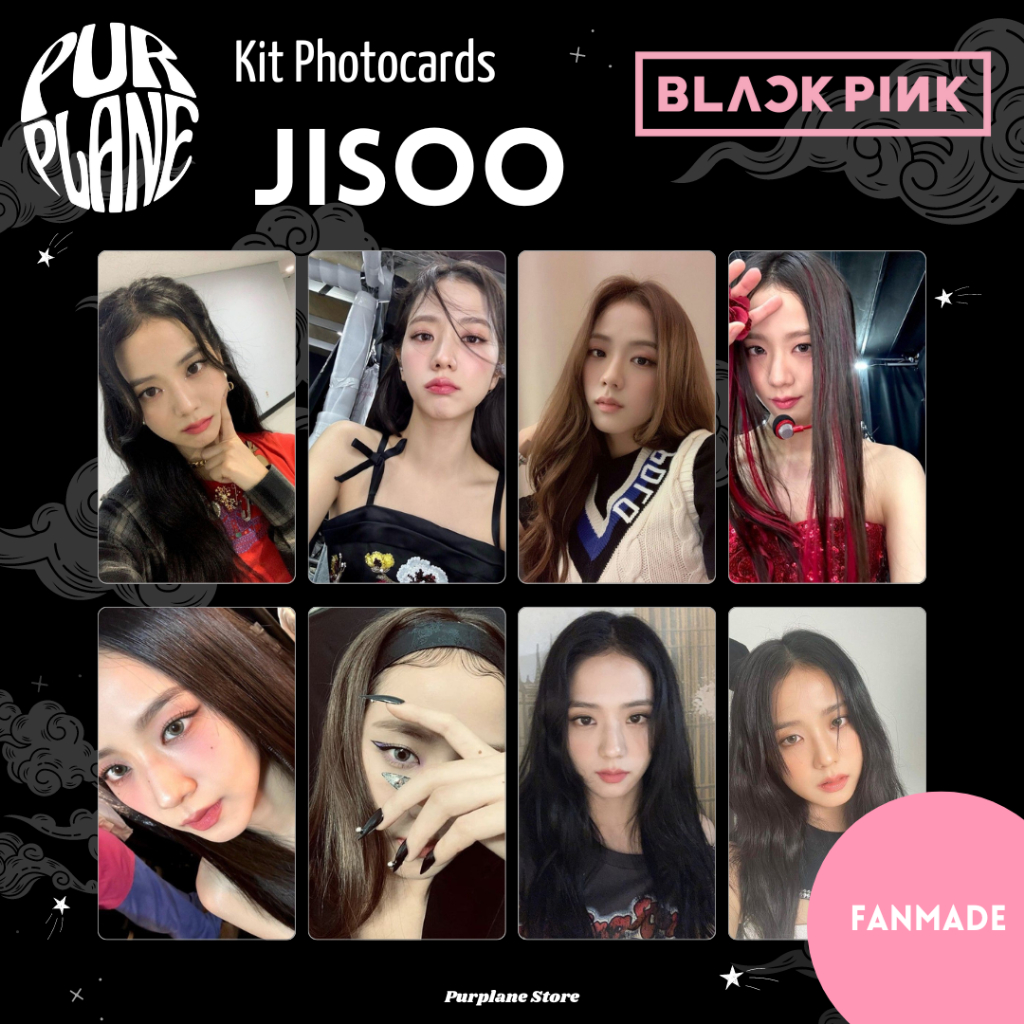 Photocards Jisoo Blackpink Kpop Fanmade | Shopee Brasil