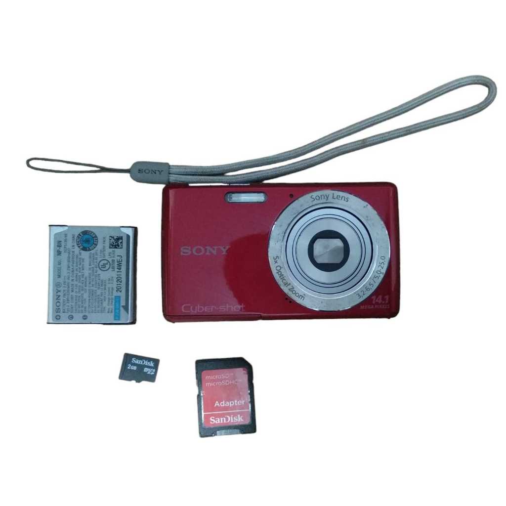 Câmera Digital Sony Cyber-shot DSC-W620 14.1MP - 5x Para retirar pc Sem garantia | Shopee Brasil