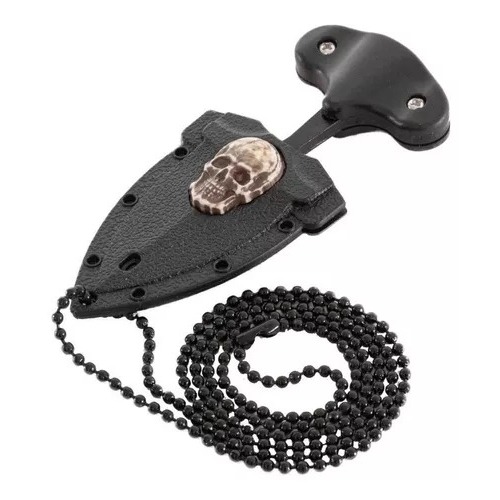 MINI FACA ADAGA TÁTICA AUTO DEFESA COM CORRENTE DOG TAG CAVEIRA ...
