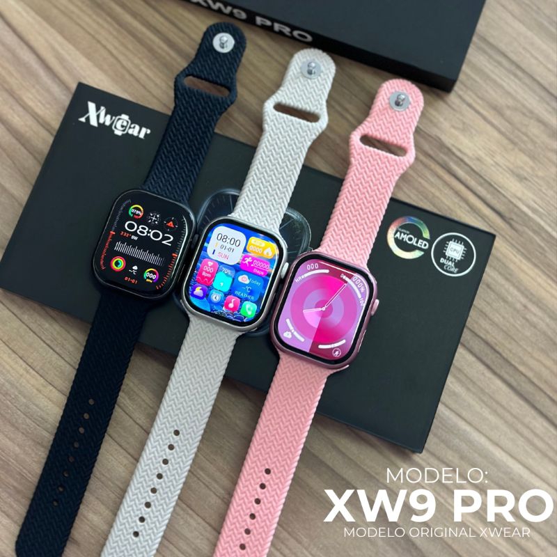 Smartwatch Xw9 Pro | Tela Amoled | Cpu Dual Core | Shopee Brasil