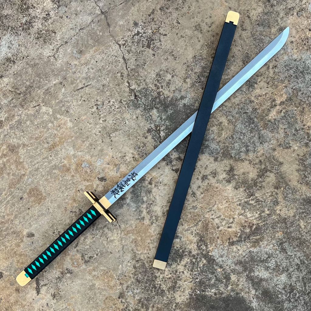 Katana Muichiro Tokito Demon Slayer Para Cosplayer | Shopee Brasil