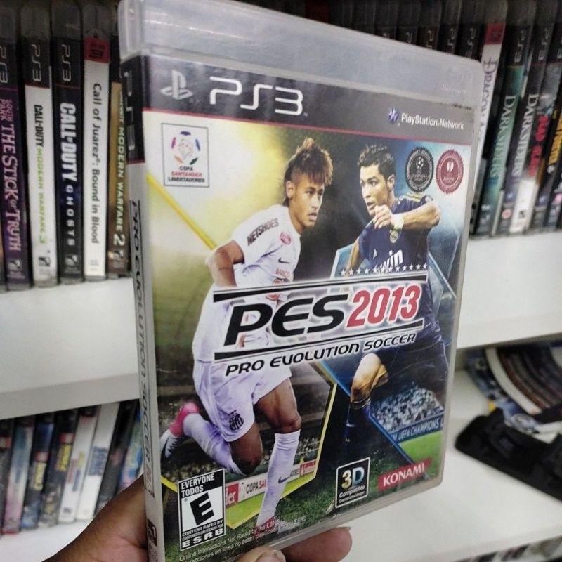 Pro Evolution Soccer Pés 2013 PS3 Mídia física original semi nova perfeita 100% FuncionandoEnvio ...