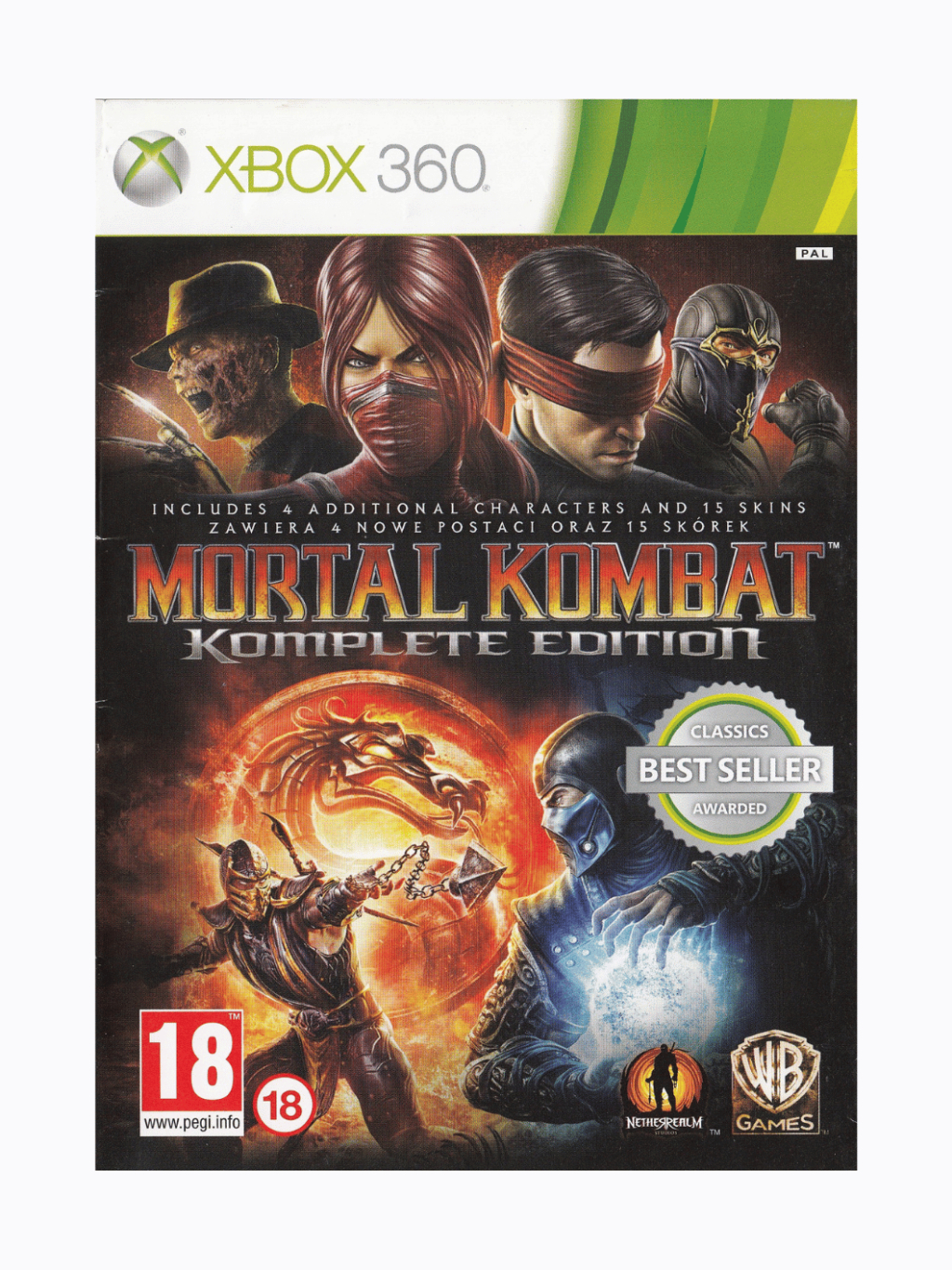Mortal Kombat 9 Komplete Edition Xbox 360 Legendado Em Português Mídia ...