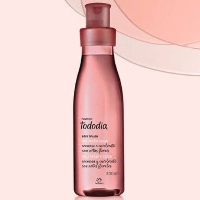 Body Splash Noz Pecã E Cacau Spray Natura Fem Tododia 200ml Shopee