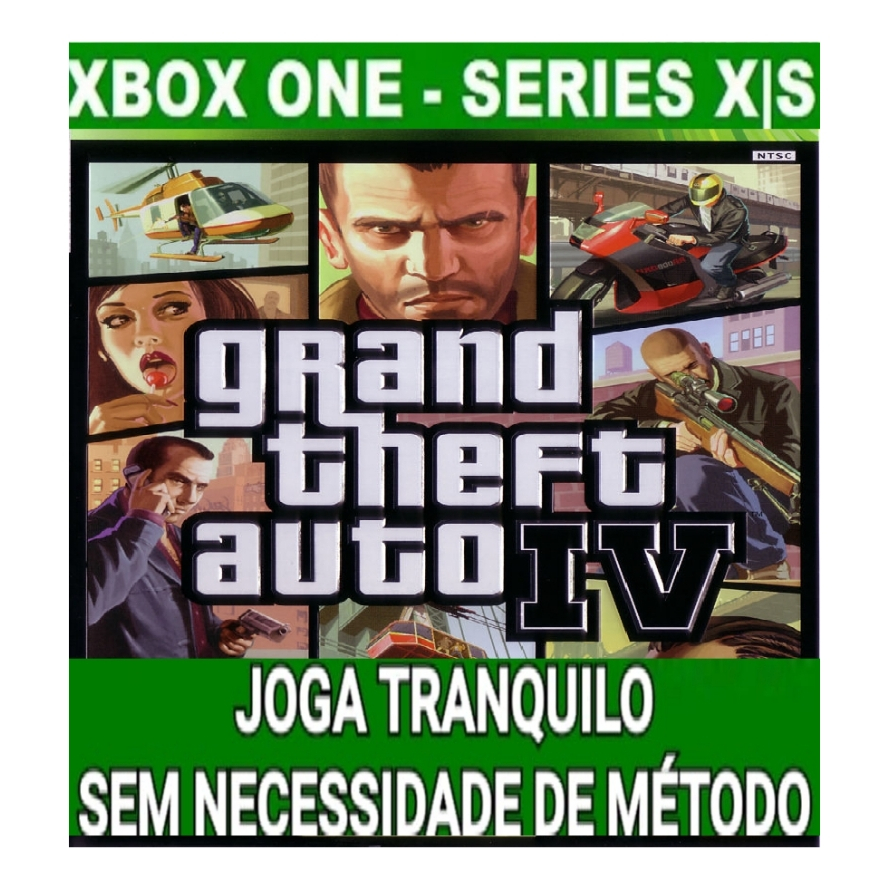 GTA 4 Xbox One Xbox Series X|S Sem Metodos | Shopee Brasil
