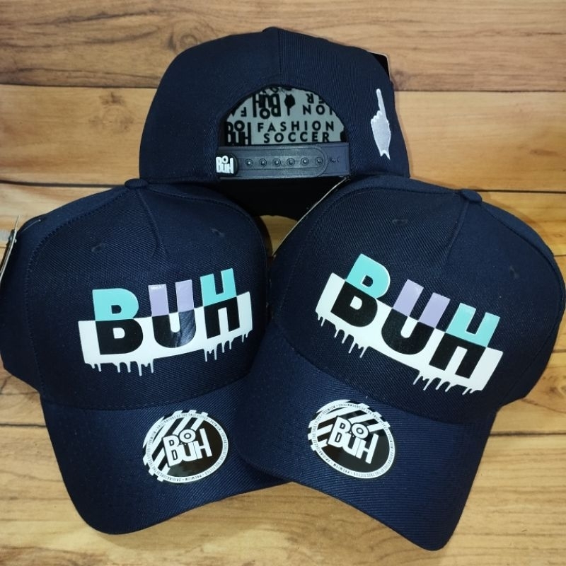 Boné BuH Masculino Feminino Lançamento Aba Curva Forro Personalizado ...