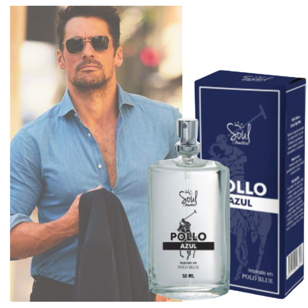 Perfume Masculino Pollo Azul Fragrância Sofisticada 50ml | Shopee Brasil