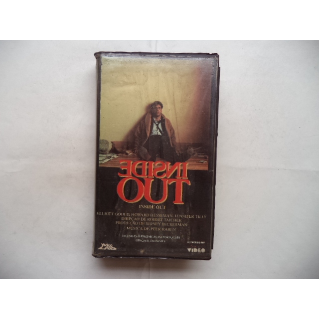 Fita Vhs Inside Out Original Legendado Elliott Gould drama - Faz a Boa!