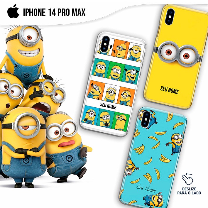 Capa Capinha - iPhone 14 Pro Max - Minions | Shopee Brasil