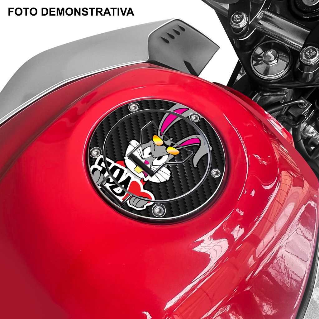 Adesivo Tampa Tanque Moto CG Titan Start Fan 160 Sticker Coringa 59D ...