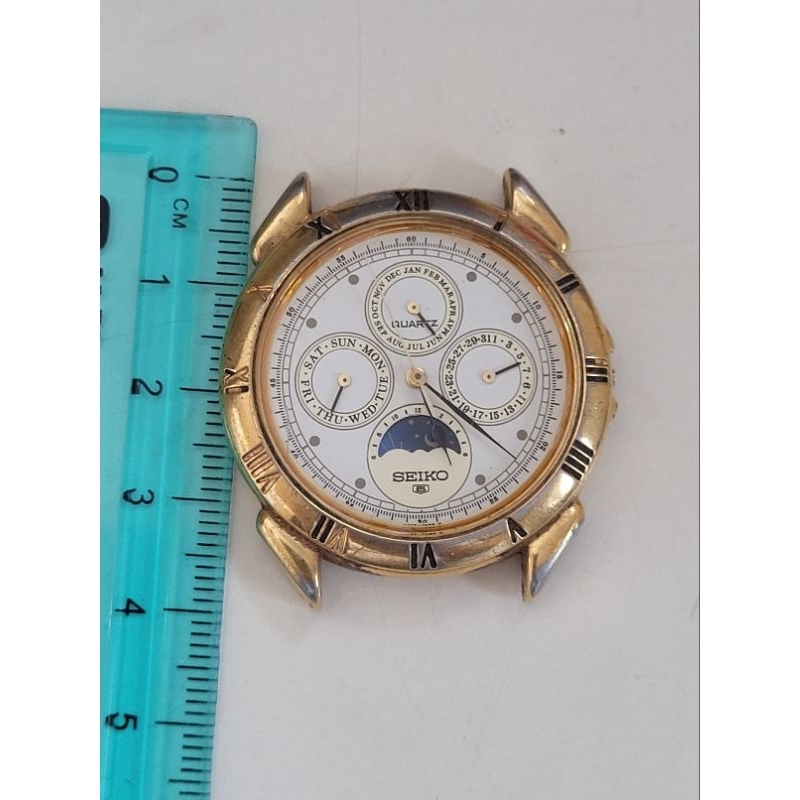 relógio Seiko fases da lua | Shopee Brasil