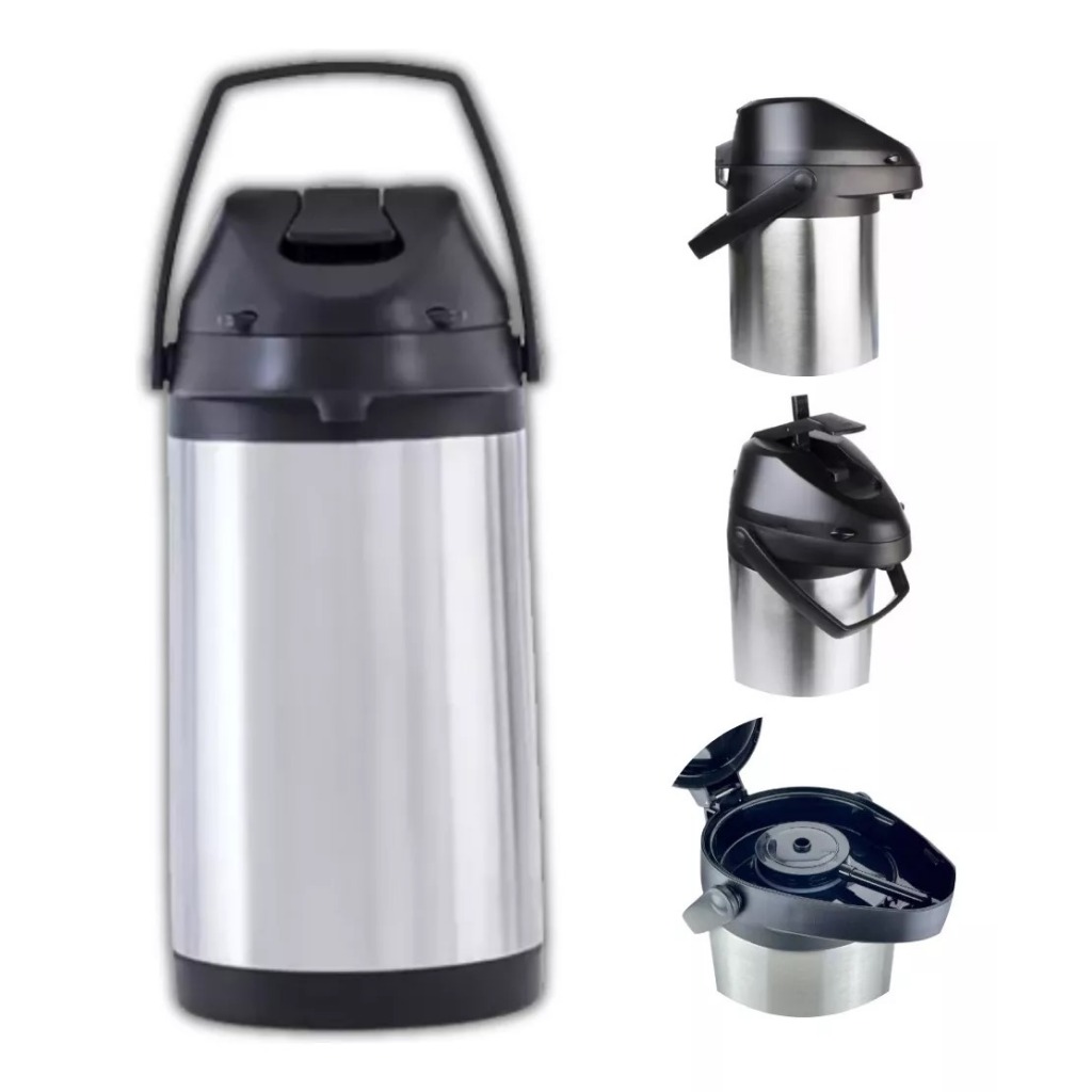 Garrafa Térmica 5 Litros Grande Original Mantem Quente e Frio Com ...