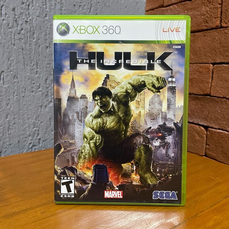 Jogo O Incrível Hulk Xbox 360 Físico Original (Seminovo) | Shopee Brasil