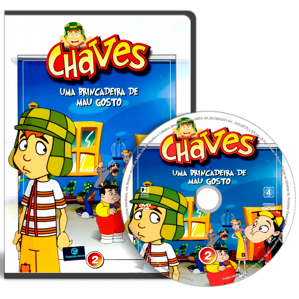 DVD - Chaves A Casinha do Chaves Vol.2 | Shopee Brasil