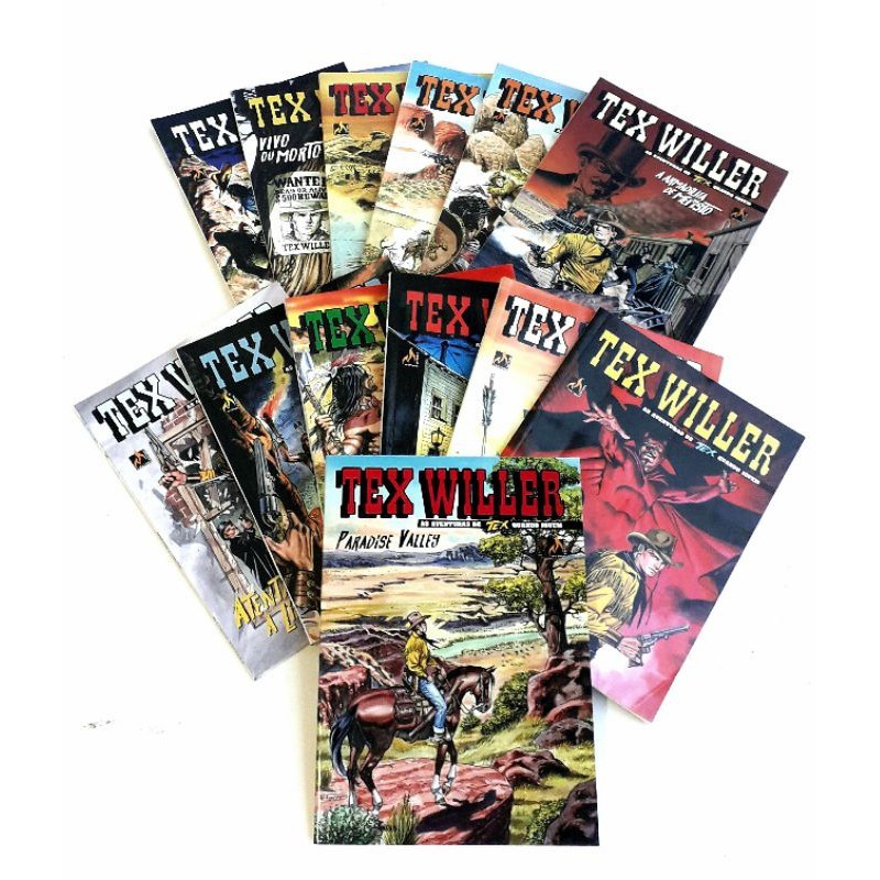 Kit Hq Tex Willer - Escolha 2 Números | Shopee Brasil