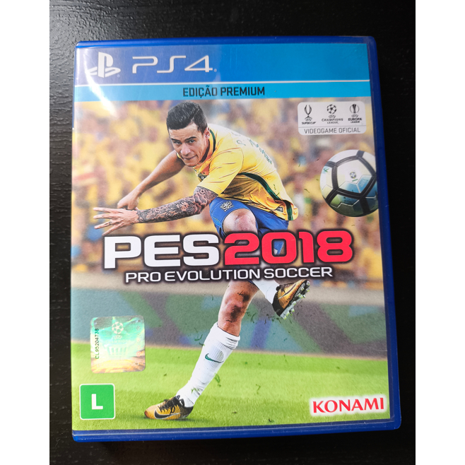 PES 2018 Edição Premium - PS4 - Mídia Física | Shopee Brasil