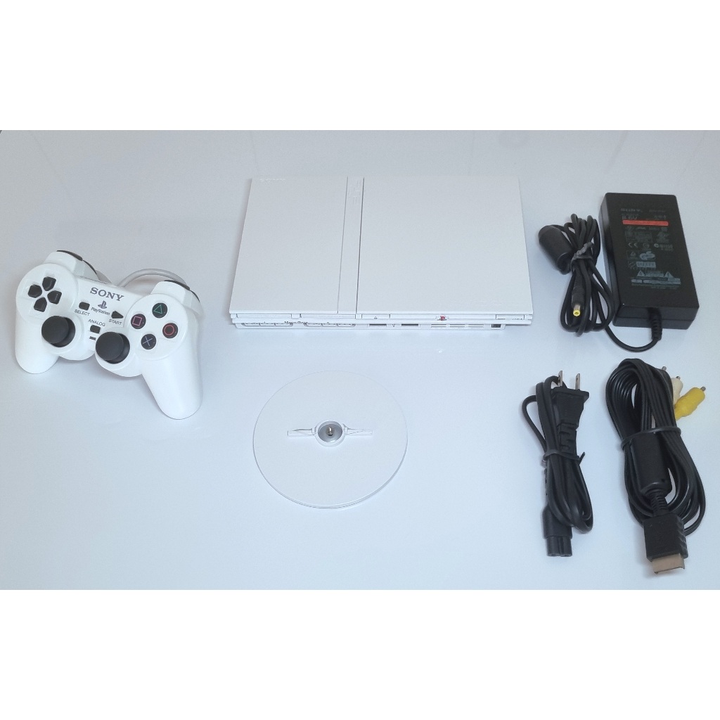 Playstation 2 Slim Ceramic White (Branco) | Shopee Brasil