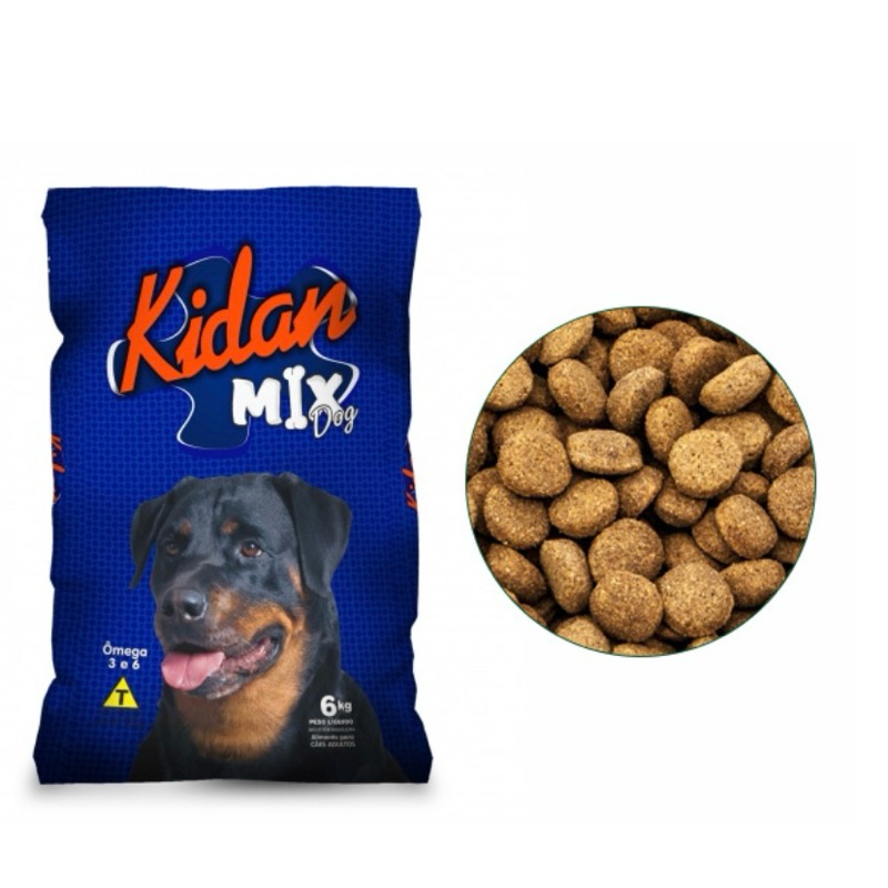 Ração Kidan Mix Adulto 6KG | Shopee Brasil