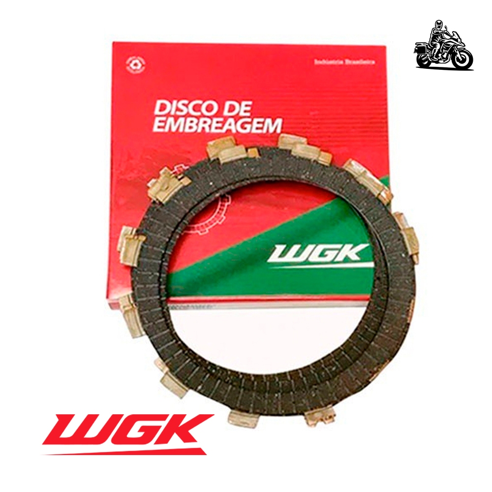 Disco Embreagem Honda Titan Fan Cg 125 150 160 XRE 190 Original WGK ...