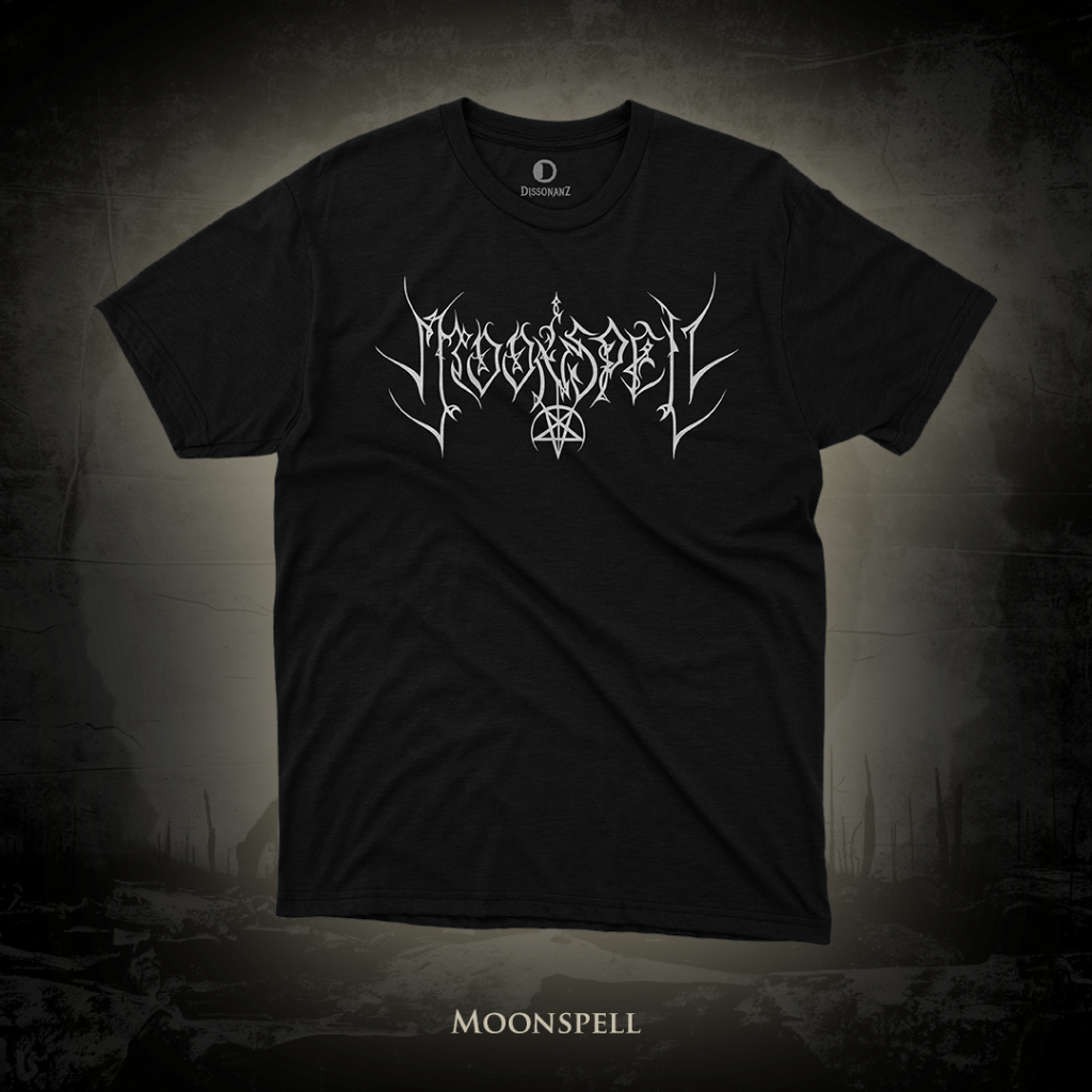Camiseta: Moonspell - logos & symbols - Gothic Doom Metal - t-shirt e ...