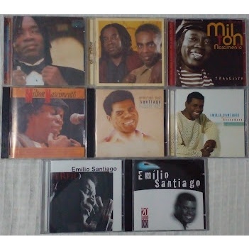 CD Milton Nascimento Emílio Santiago àlbuns De Sucessos Original ...