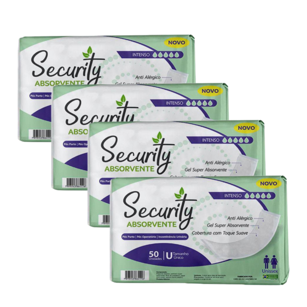 Kit C/4 Pacotes Absorvente Geriátrico/Pós Parto Operatório ...