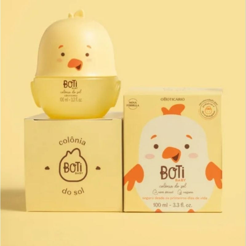 Boti Baby Sol Colônia Infantil 100ml Nova embalagem O Boticário ...