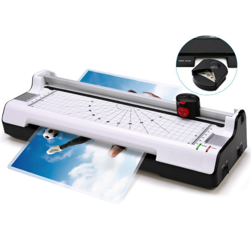 Plastificadora Nova Laminadora Refiladora A4 A5 A6 Ma230 3x1 Quente ...