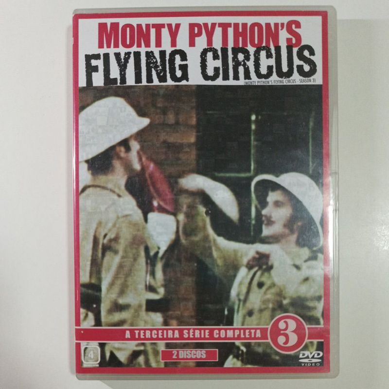 Dvd Monty Pythons Flying Circus A Terceira Temporada Completa - Duplo ...