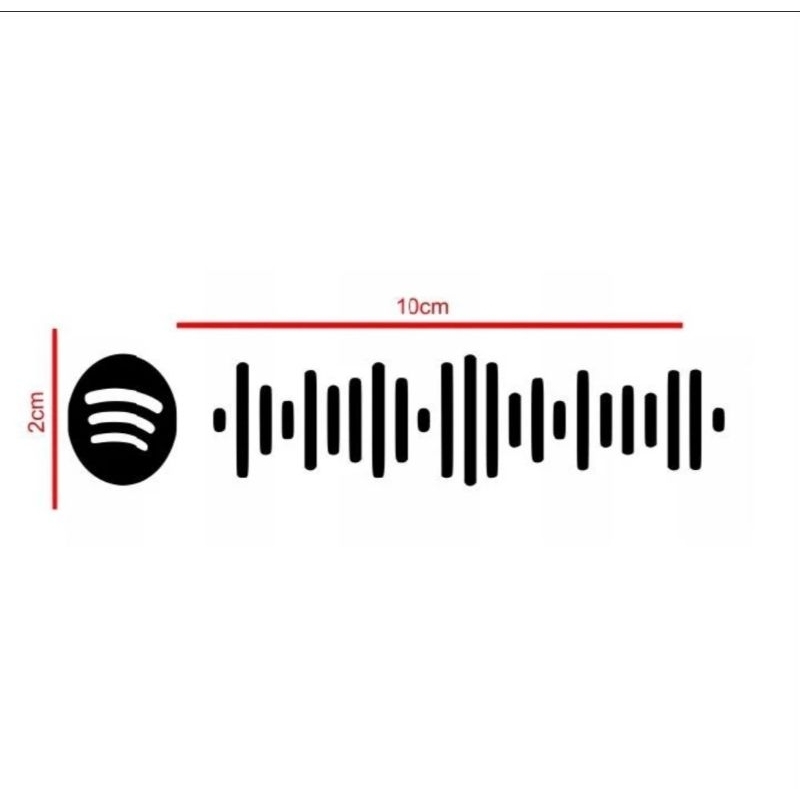 Adesivo Código Spotify Kit com 18 Unidades | Shopee Brasil