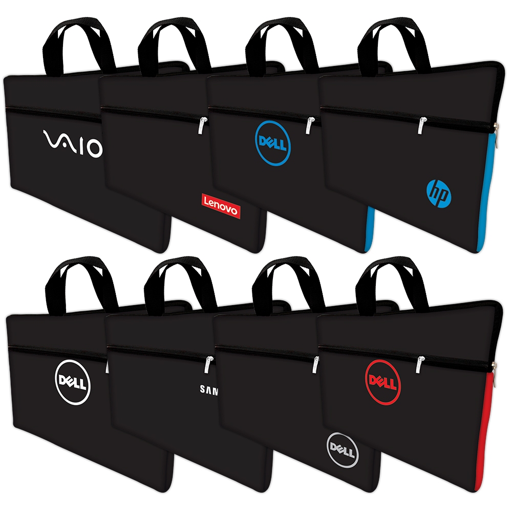 Case Capa Pasta Maleta Em Neoprene Notebook Alça Bolso 15.6 | Shopee Brasil