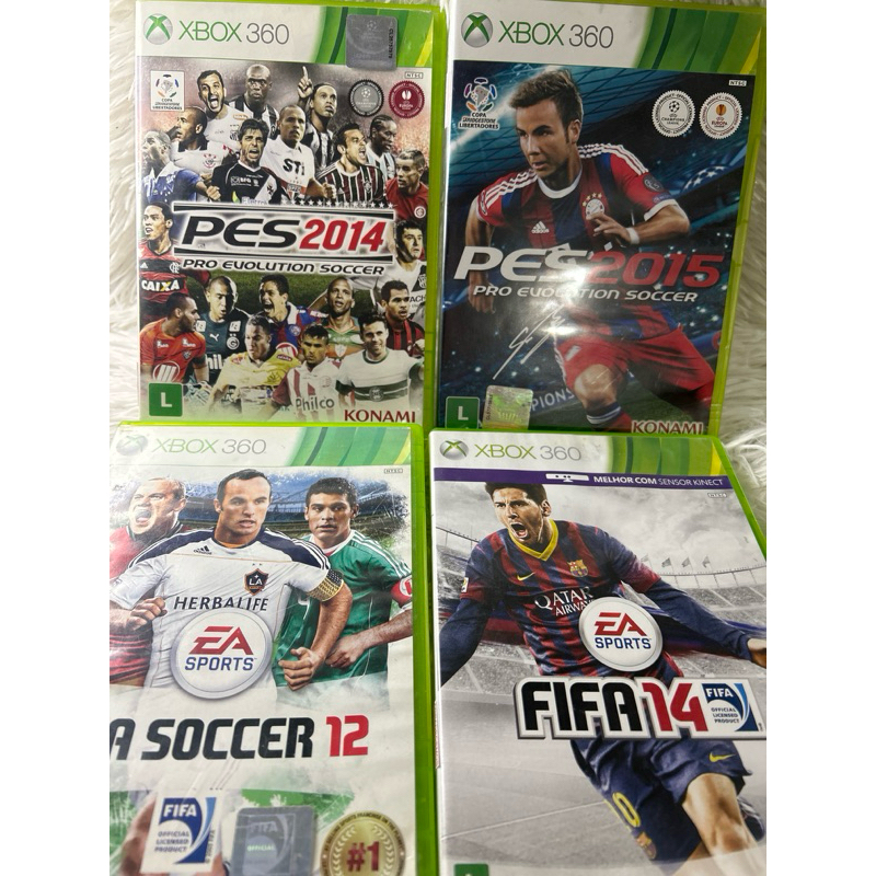 Jogos de futebol Fifa e Pes Xbox 360 | Shopee Brasil