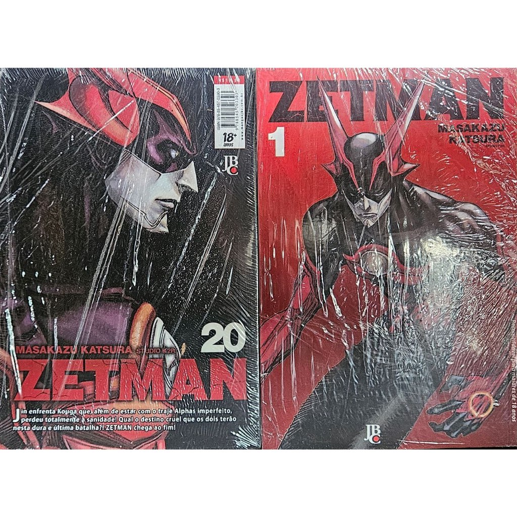 Col. Zetman 1 a 20 MASAKAZU, KATSURA Mangá Novo Lacrado | Shopee Brasil