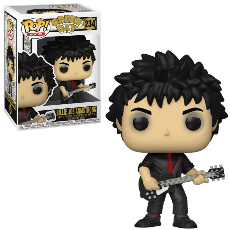 Funko Pop Green Day Billie Joe Armstrong #234 | Shopee Brasil
