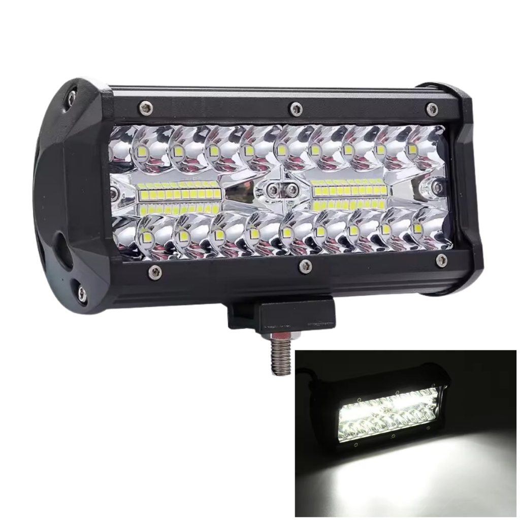 Farol Milha Barra Farol Auxiliar Led 120w Luz Trabalho LED Feixe Super ...