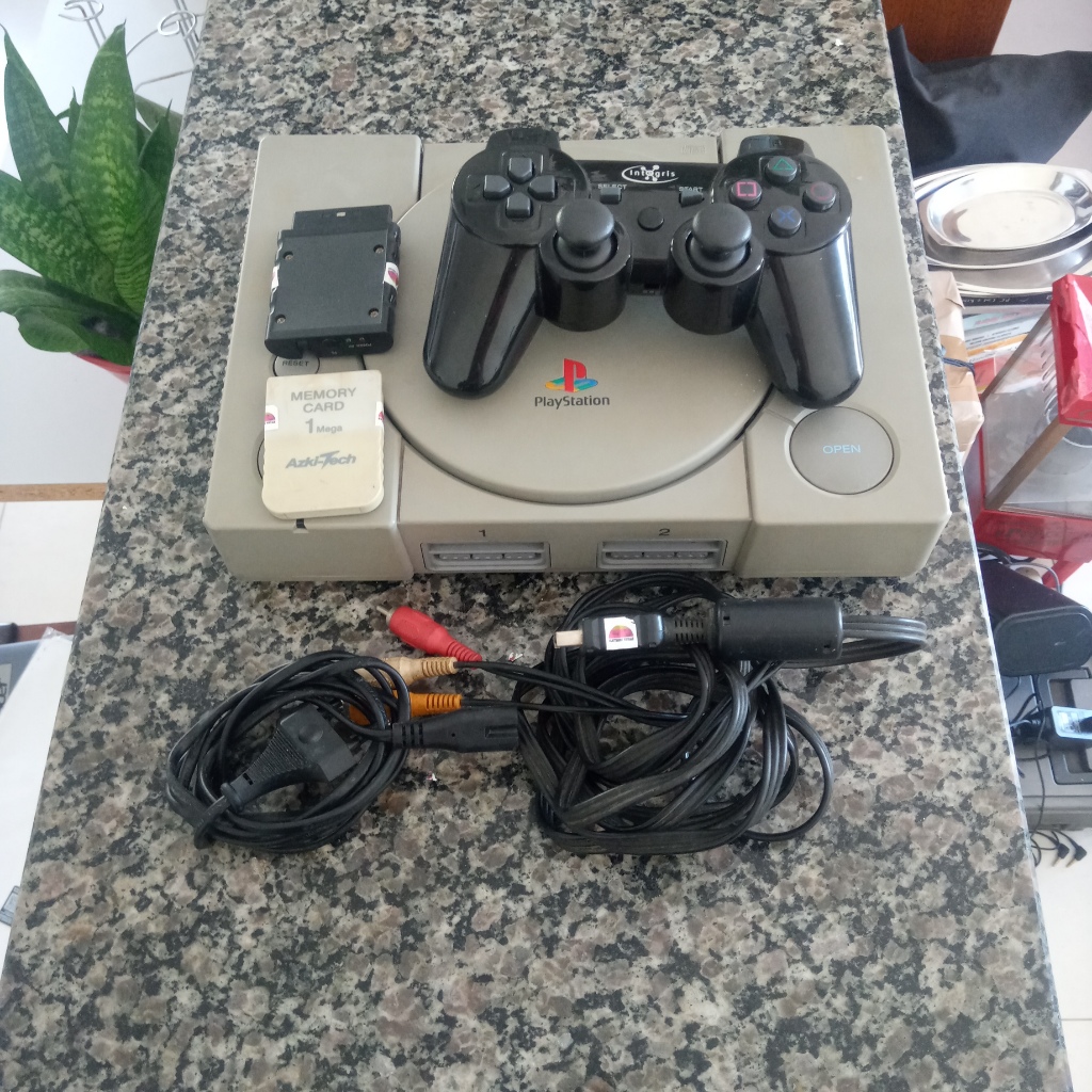 Playstation 1 Fat Ps1 Scph-7501 Completo - Leia O Anuncio. | Shopee Brasil