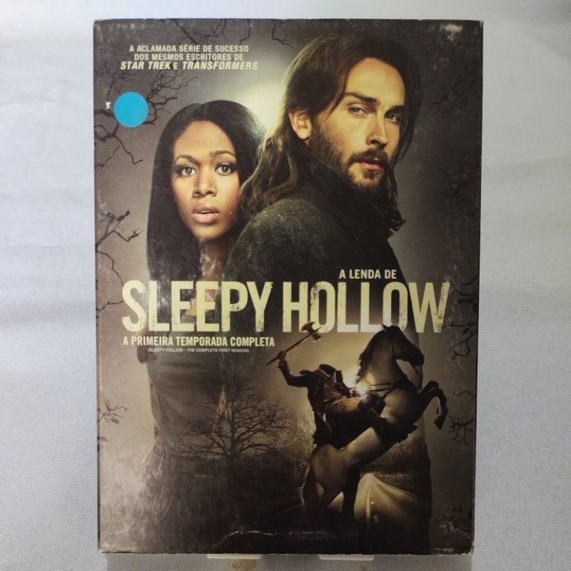 DVD SERIADO A LENDA DE SLEEPY HOLLOW 1° TEMPORADA DUBLADO USADO ...