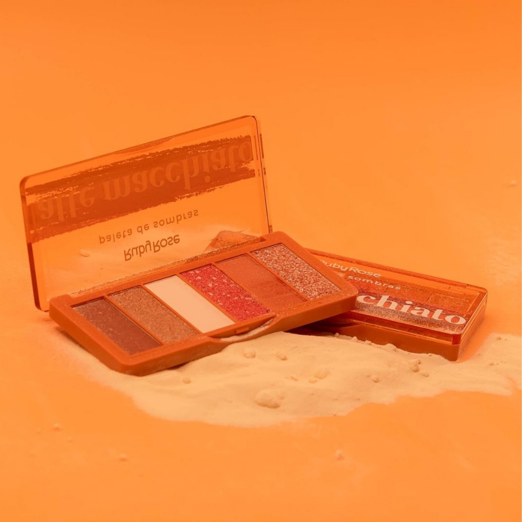 Paleta De Sombra Ruby Rose Latte Macchiato | Shopee Brasil