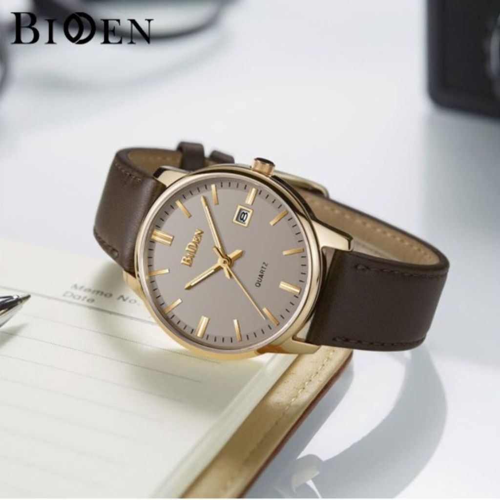 Relógio Masculino À Prova D 'Água Calendário De Quartzo Clássico Moda Masculina Pulseira De ...